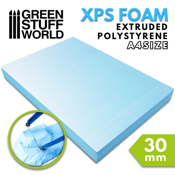Green Stuff World: Extruded Foam XPS 30 mm - A4 size