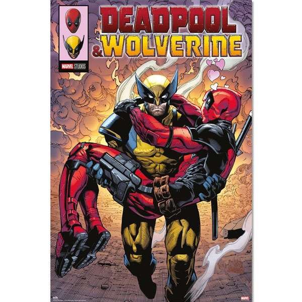 Plakat Marvel: Deadpool & Wolverine - Carry 61 x 91 cm