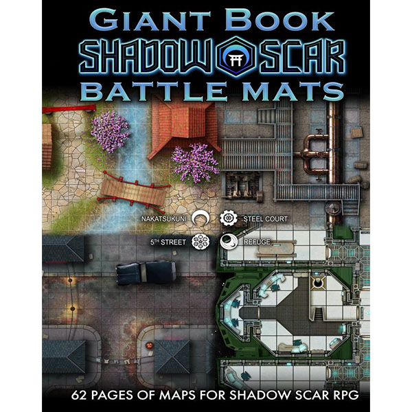 Giant Book of Shadow Scar Battle Mats