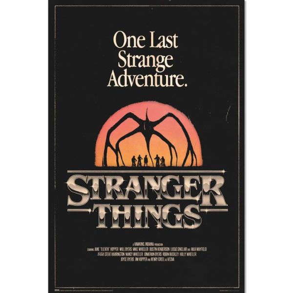 Plakat Stranger Things: Season 5 - Last Adventure 61 x 91 cm