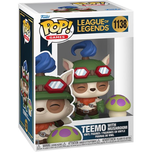 Funko POP! League of Legends - Teemo w/ Shroom 10 cm